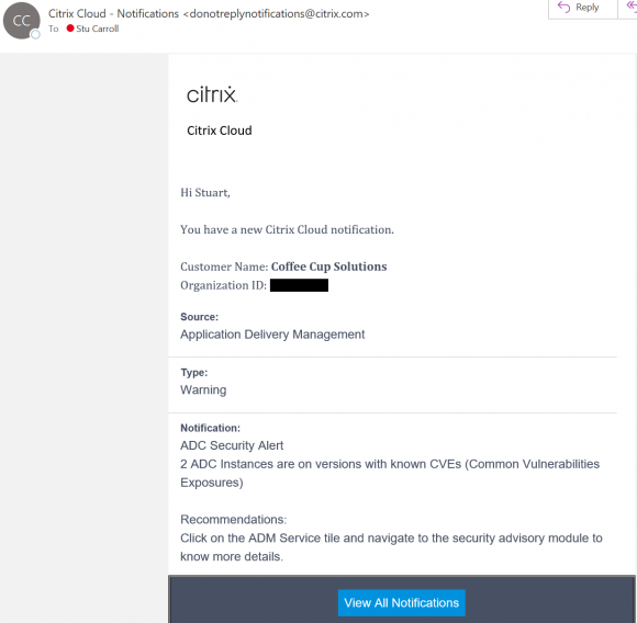 Managing Citrix ADC vulnerabilities with Citrix ADM Security Advisory ...